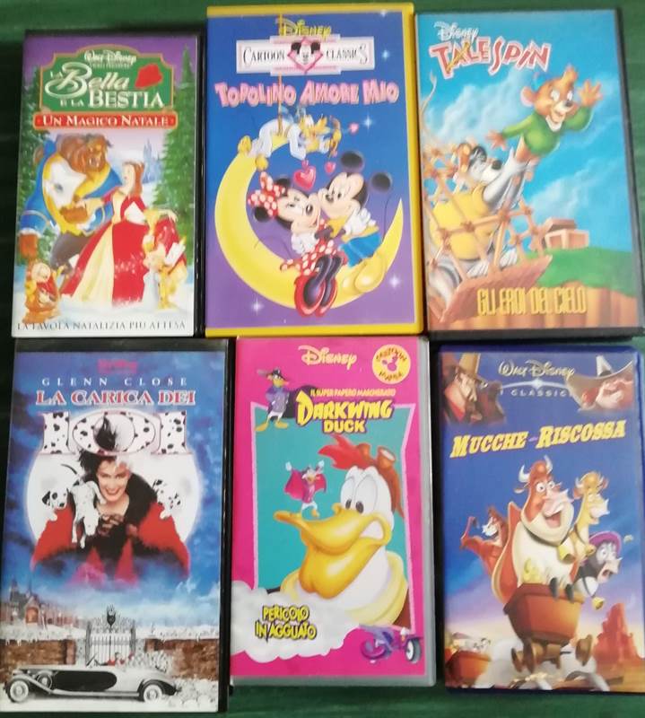 VHS originali Walt Disney - DVD: Cinema internazionale a Ferrara